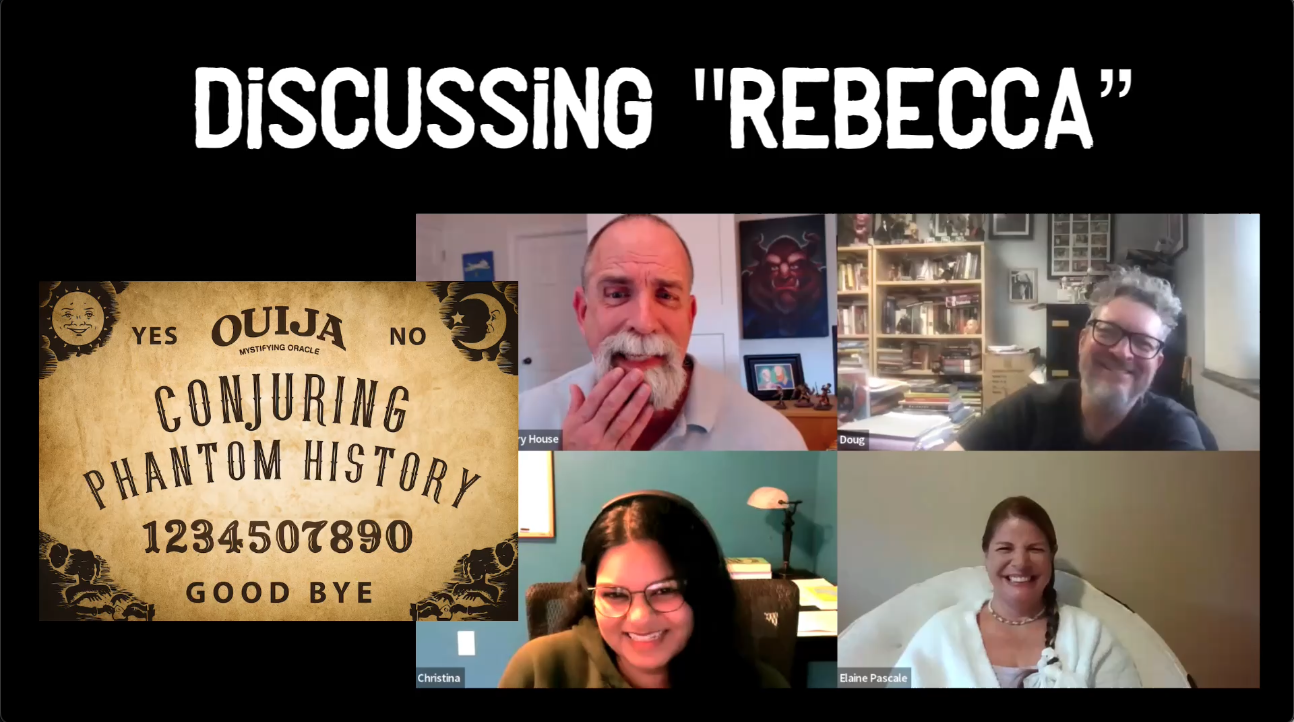 Discussing “Rebecca” by Daphne du Maurier – Hosted by Conjuring Phantom ...